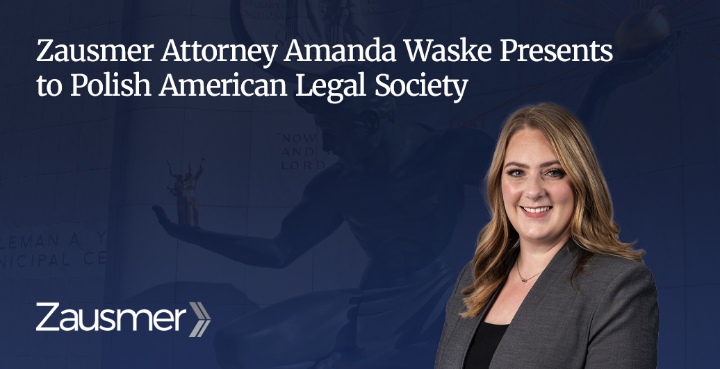 Zausmer Attorney Amanda Waske Presents to Polish American Legal Society ...