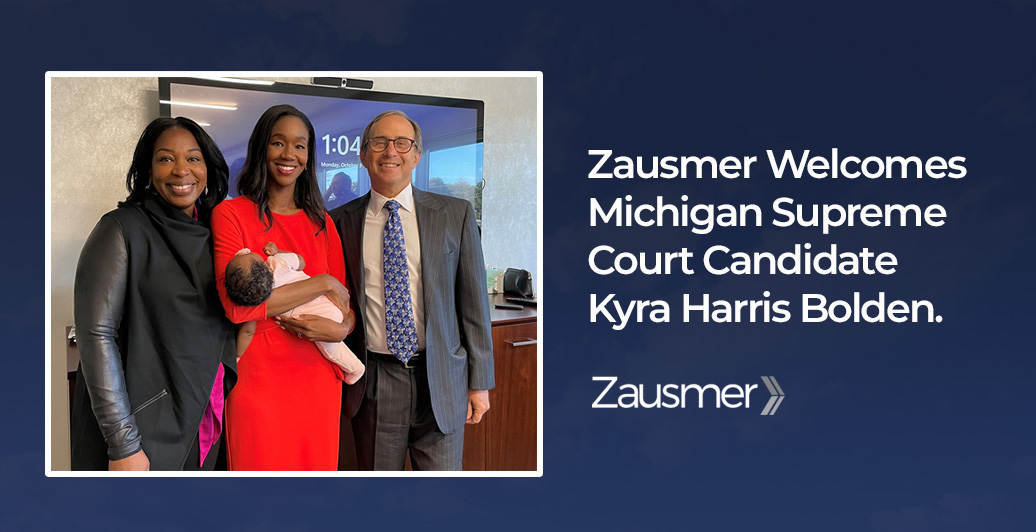 Zausmer Welcomes Michigan Supreme Court Candidate Kyra Harris Bolden ...