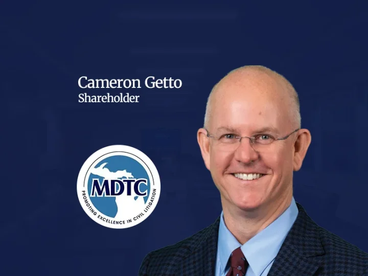 Cameron Getto Presents at “Back to the Courtroom” - Zausmer